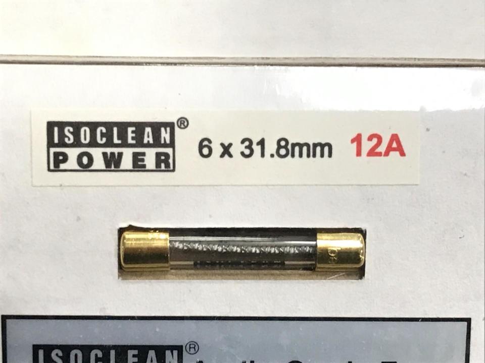 6×31.8mm 12A ISOCLEAN POWER - 中古オーディオ 高価買取・販売 ハイファイ堂