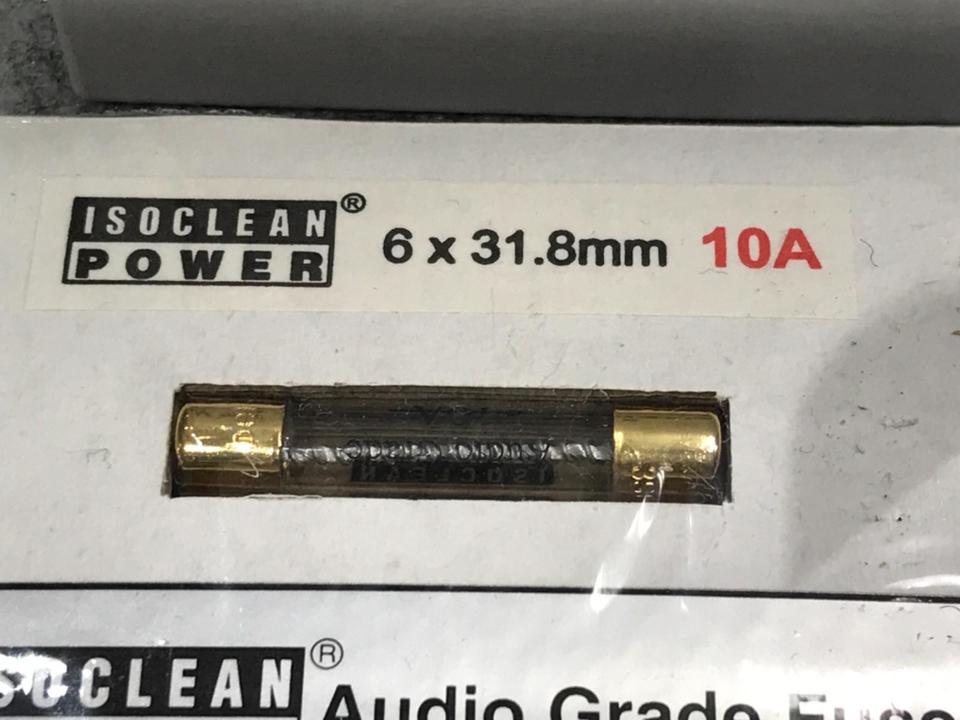 6×31.8mm 10A ISOCLEAN POWER - 中古オーディオ 高価買取・販売 ハイファイ堂