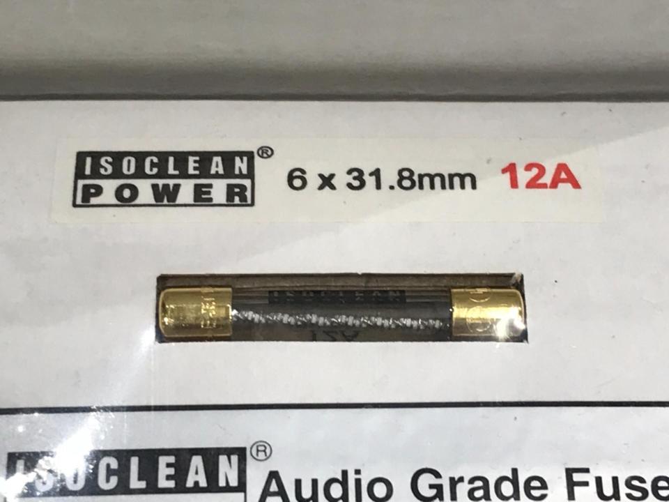 6×31.8mm 12A ISOCLEAN POWER - 中古オーディオ 高価買取・販売 ハイファイ堂