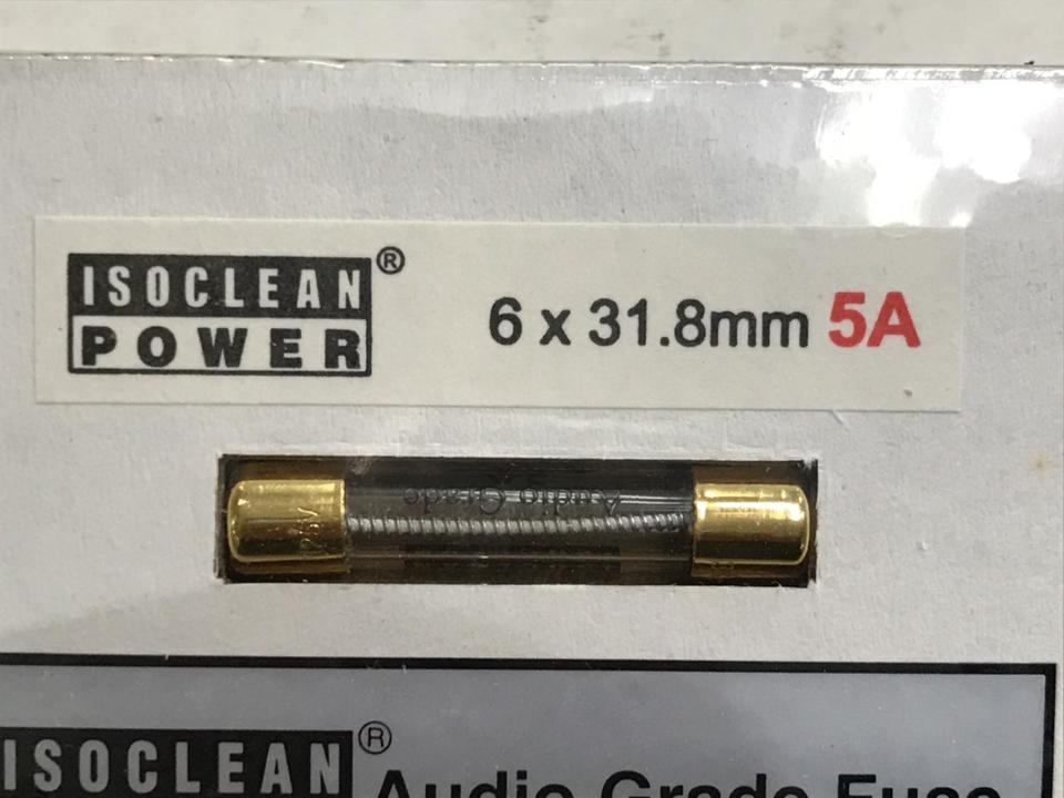 6×31.8mm 5A ISOCLEAN POWER - 中古オーディオ 高価買取・販売 ハイファイ堂