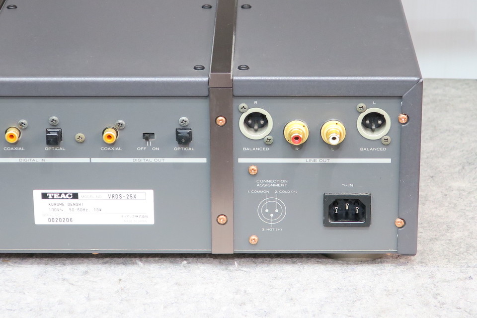 VRDS-25X TEAC - 中古オーディオ 高価買取・販売 ハイファイ堂