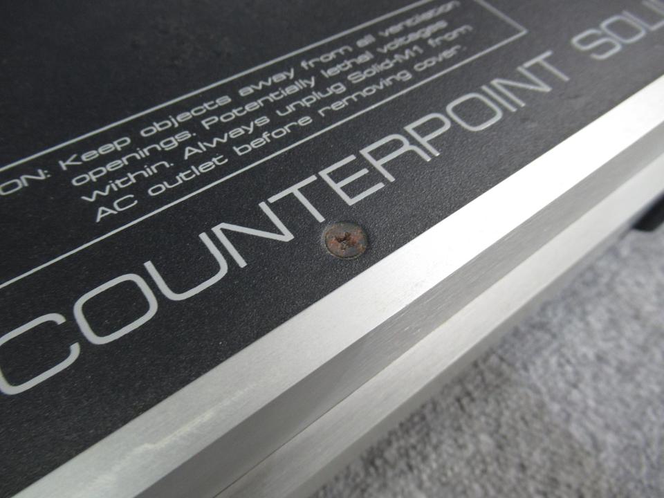 Solid-M1 COUNTER POINT - 中古オーディオ 高価買取・販売 ハイファイ堂
