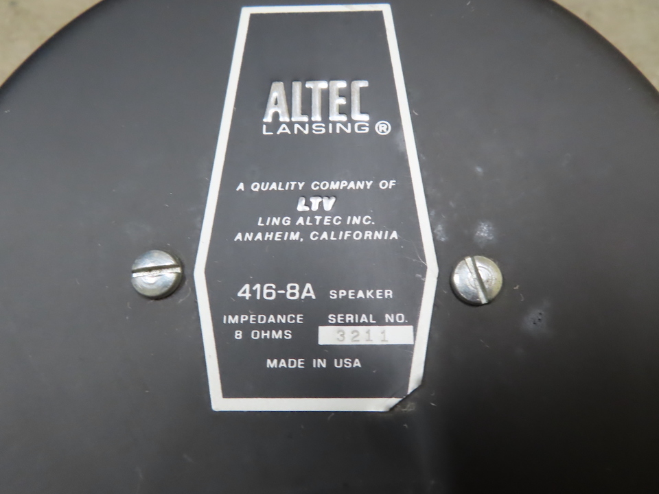 A7 ALTEC - 中古オーディオ 高価買取・販売 ハイファイ堂