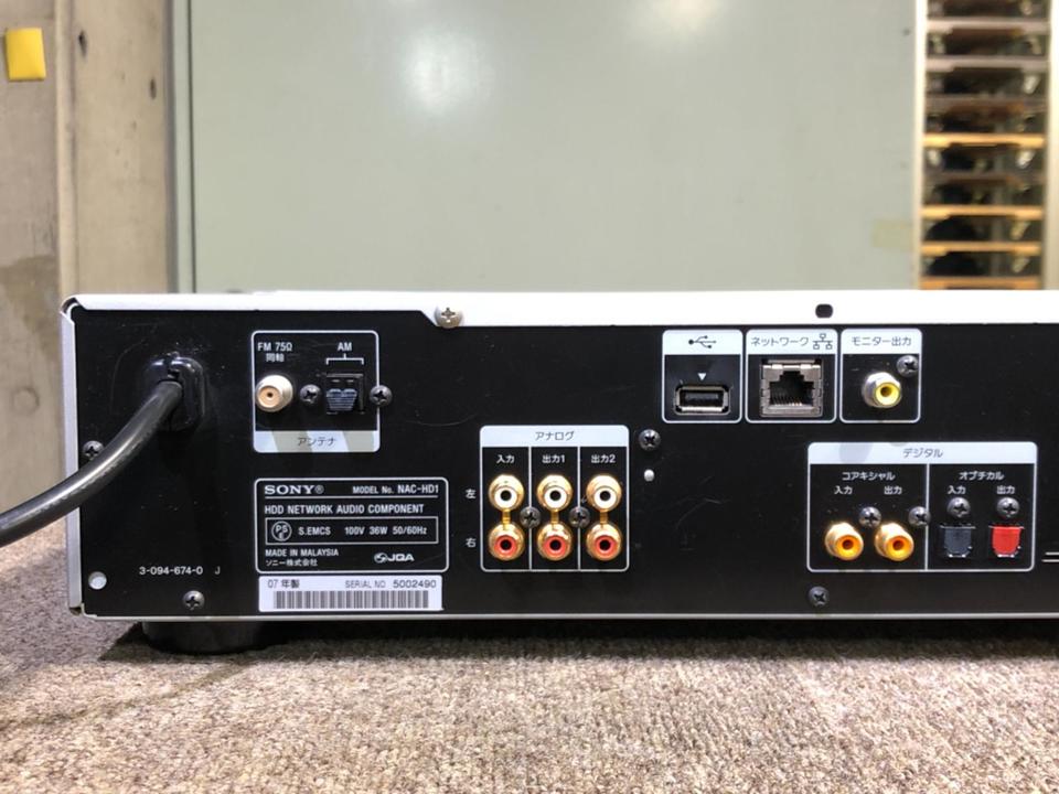 NAC-HD1 SONY - 中古オーディオ 高価買取・販売 ハイファイ堂
