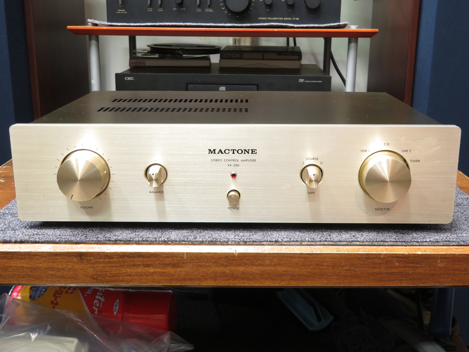 XX-200 MACTONE - 中古オーディオ 高価買取・販売 ハイファイ堂