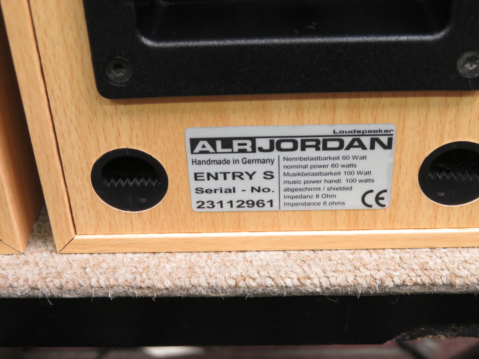 ENTRY S ALR Jordan - 中古オーディオ 高価買取・販売 ハイファイ堂