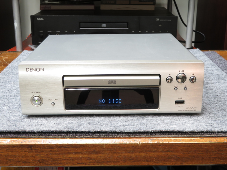 DCD-F107 DENON - 中古オーディオ 高価買取・販売 ハイファイ堂