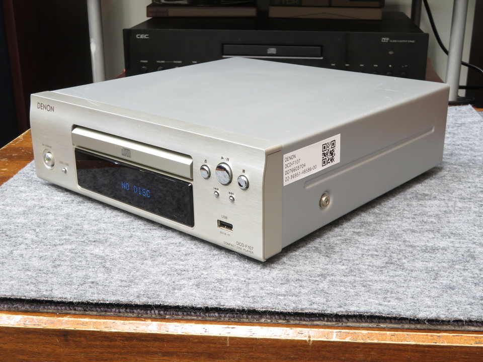 DCD-F107 DENON - 中古オーディオ 高価買取・販売 ハイファイ堂