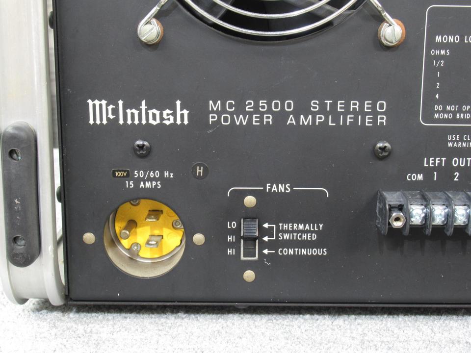 MC2500 McIntosh - 中古オーディオ 高価買取・販売 ハイファイ堂
