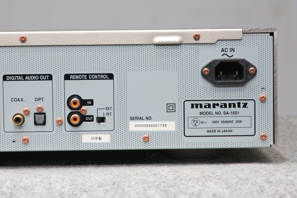 SA-15S1 marantz - 中古オーディオ 高価買取・販売 ハイファイ堂