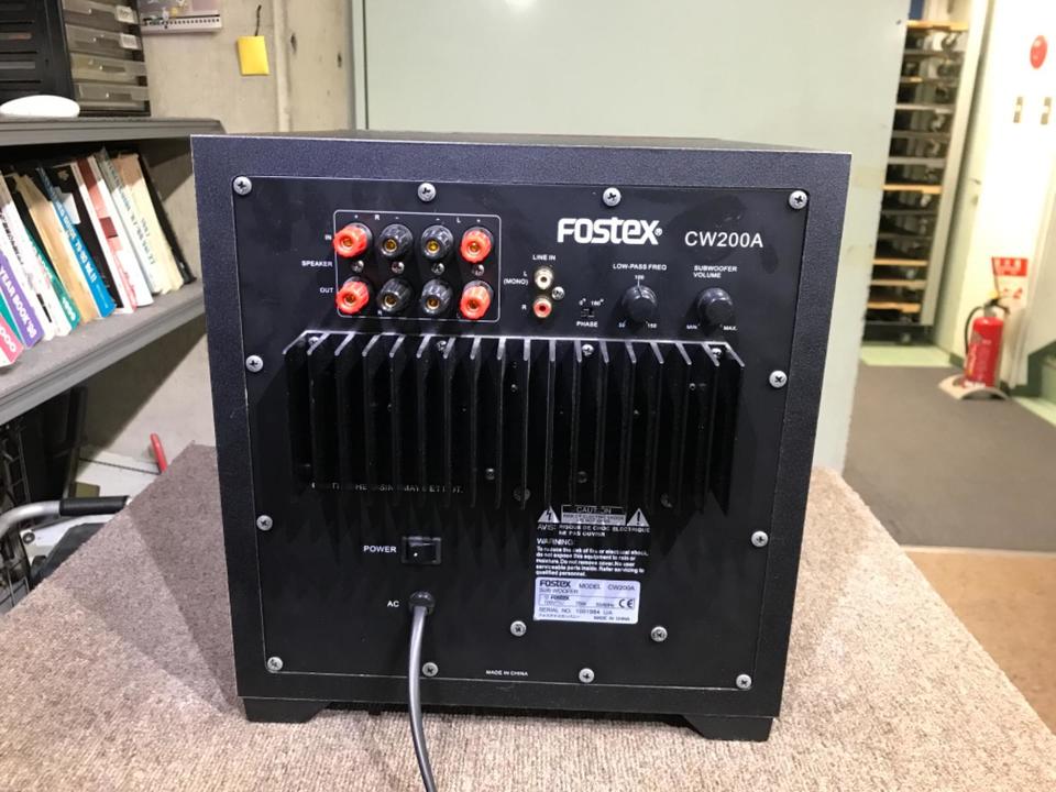 CW200A FOSTEX - 中古オーディオ 高価買取・販売 ハイファイ堂