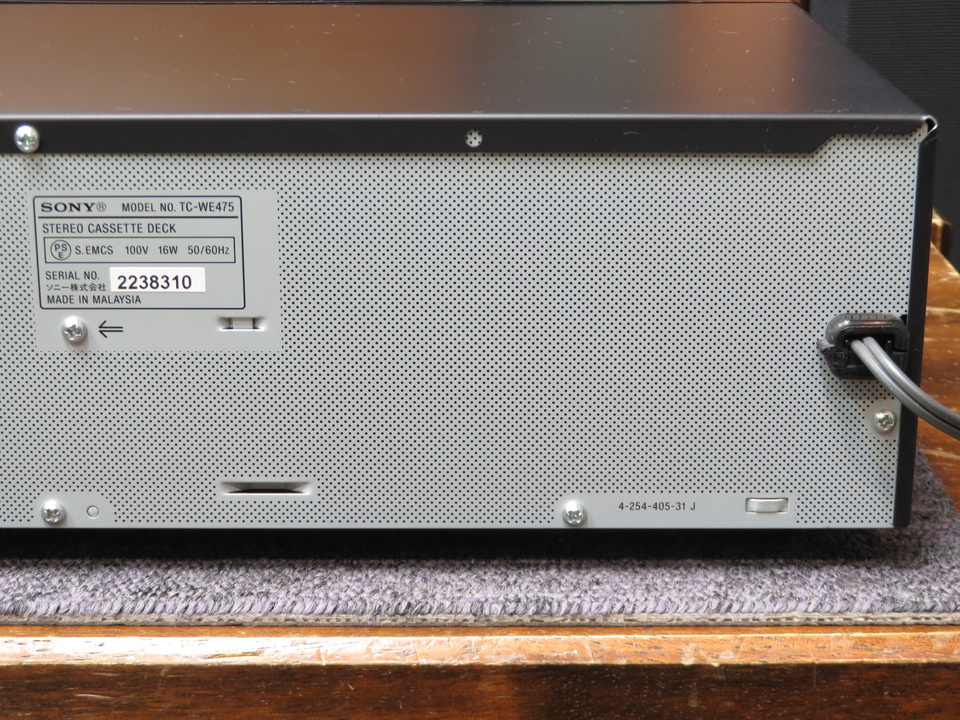TC-WE475 SONY - 中古オーディオ 高価買取・販売 ハイファイ堂