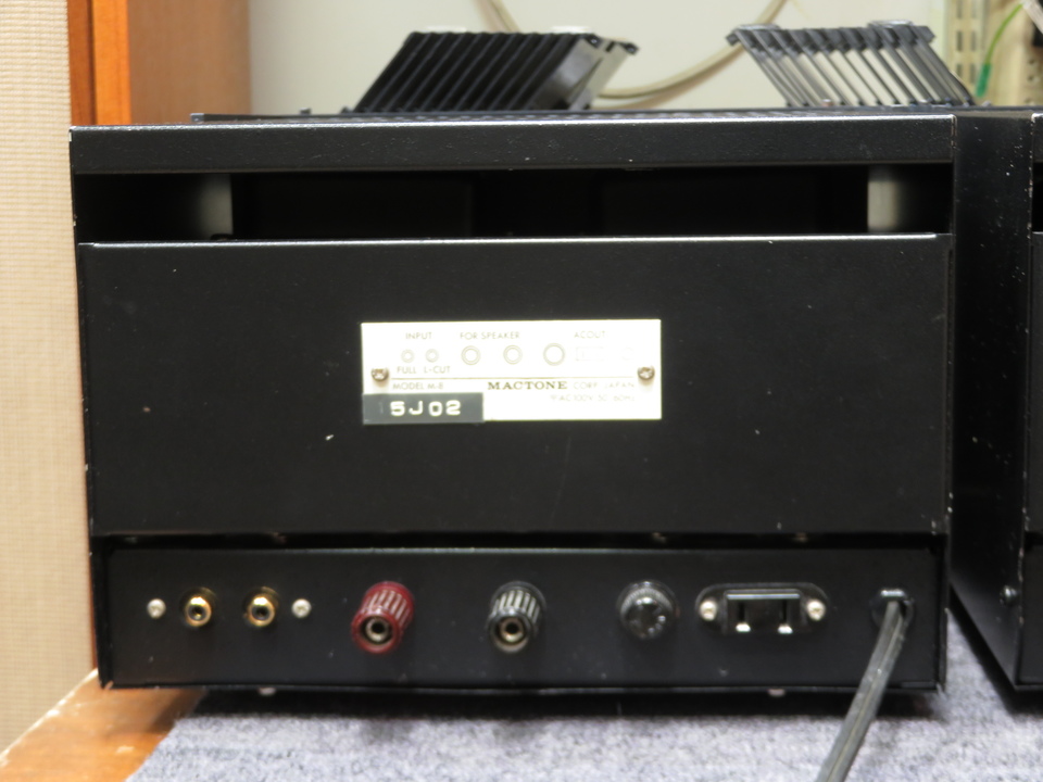 M-8A MACTONE - 中古オーディオ 高価買取・販売 ハイファイ堂