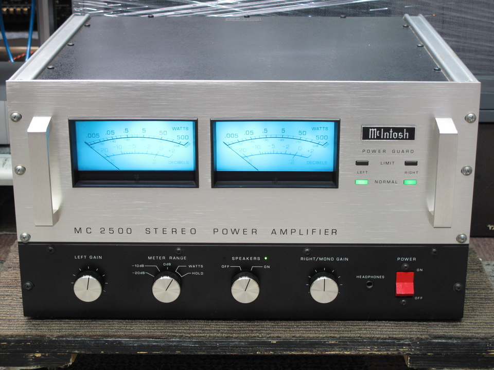 MC2500 McIntosh - 中古オーディオ 高価買取・販売 ハイファイ堂