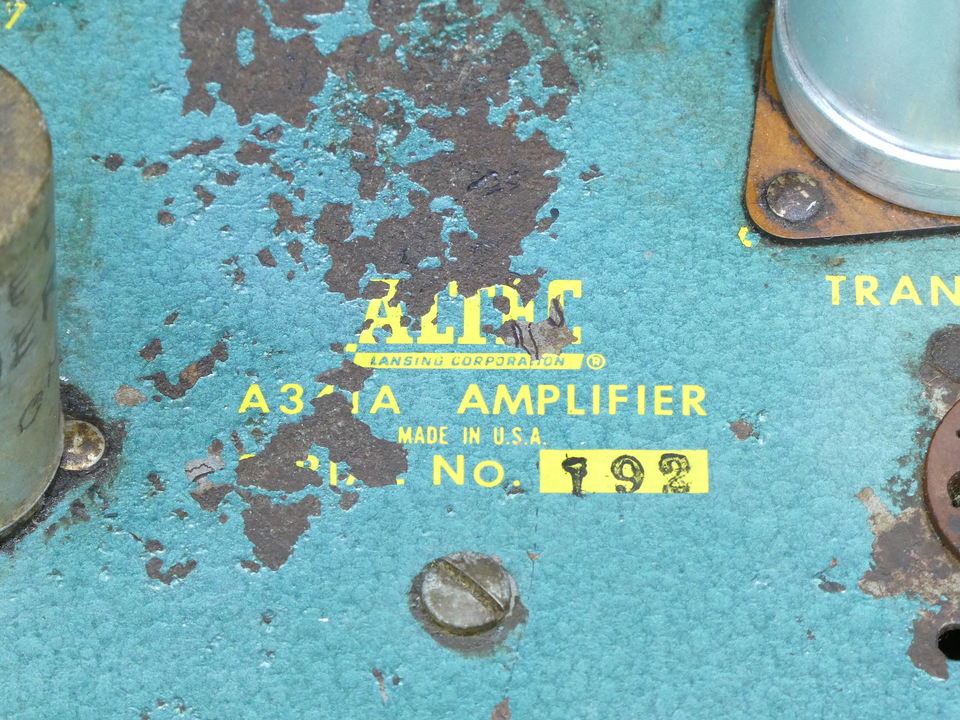 A-341A ALTEC - 中古オーディオ 高価買取・販売 ハイファイ堂