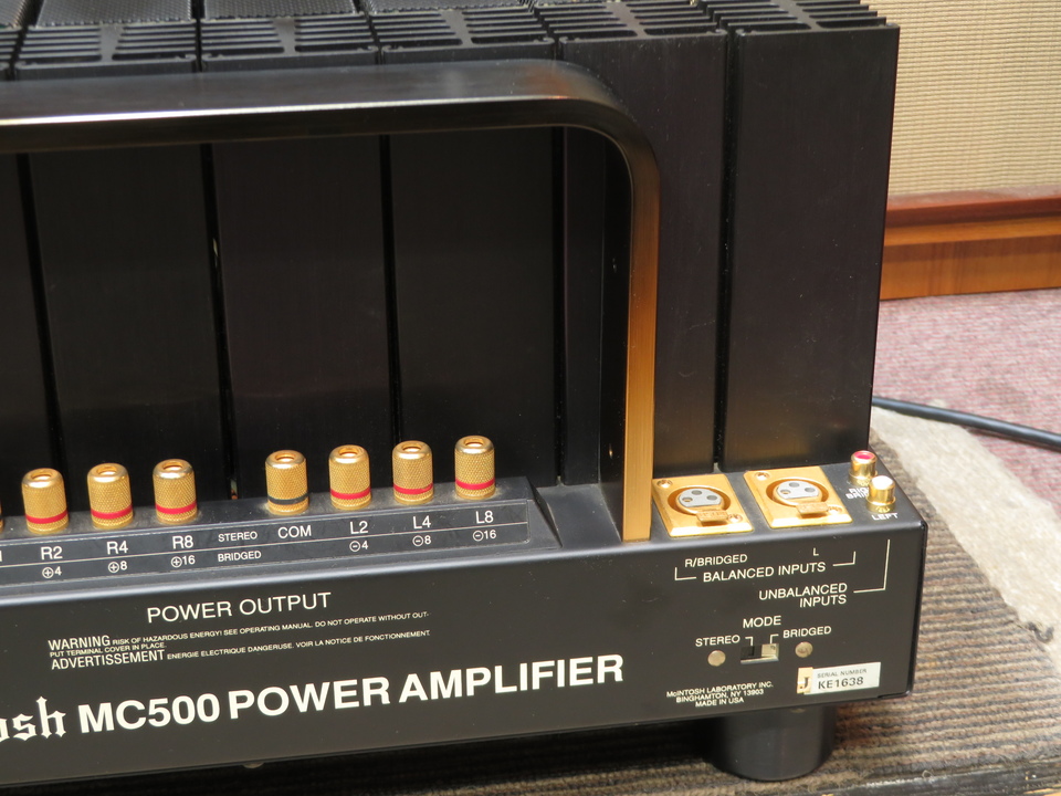 MC500 McIntosh - 中古オーディオ 高価買取・販売 ハイファイ堂