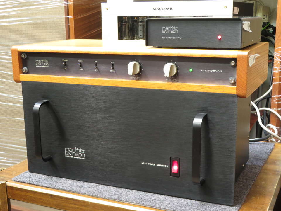 ML-11+ML-12A Mark Levinson - 中古オーディオ 高価買取・販売 ハイファイ堂