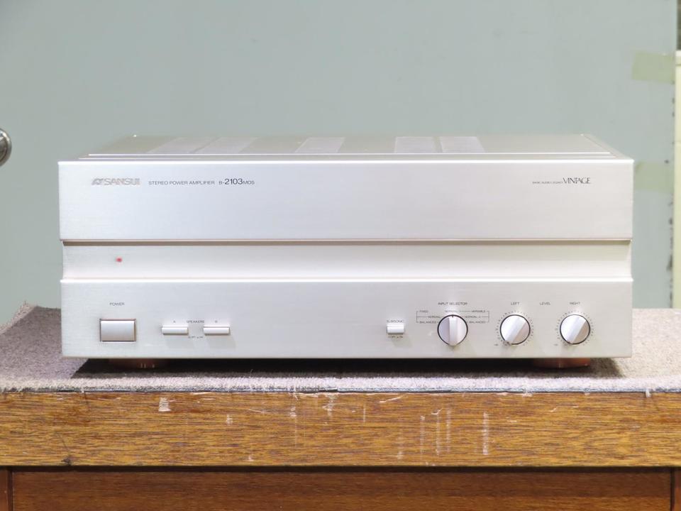 B-2103 MOS VINTAGE SANSUI - 中古オーディオ 高価買取・販売 ハイファイ堂