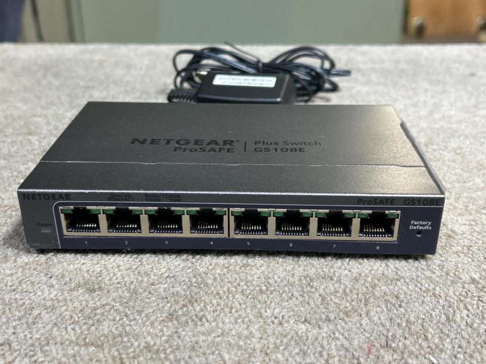 GS108EV3 NETGEAR - 中古オーディオ 高価買取・販売 ハイファイ堂