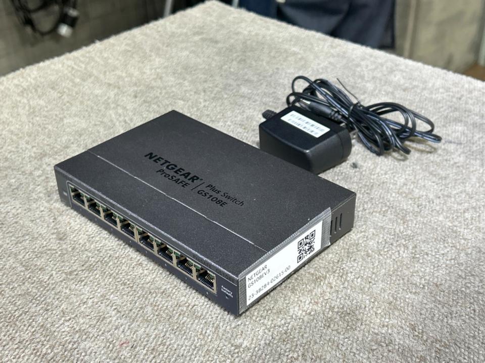 GS108EV3 NETGEAR - 中古オーディオ 高価買取・販売 ハイファイ堂