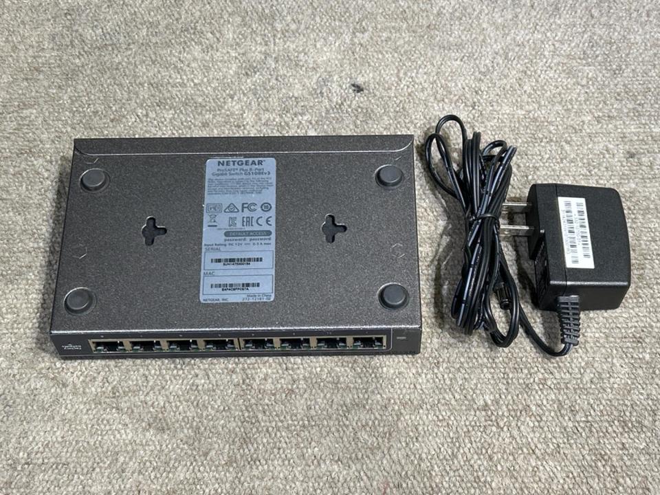 GS108EV3 NETGEAR - 中古オーディオ 高価買取・販売 ハイファイ堂