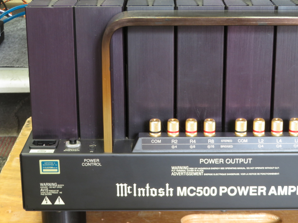 MC500 McIntosh - 中古オーディオ 高価買取・販売 ハイファイ堂