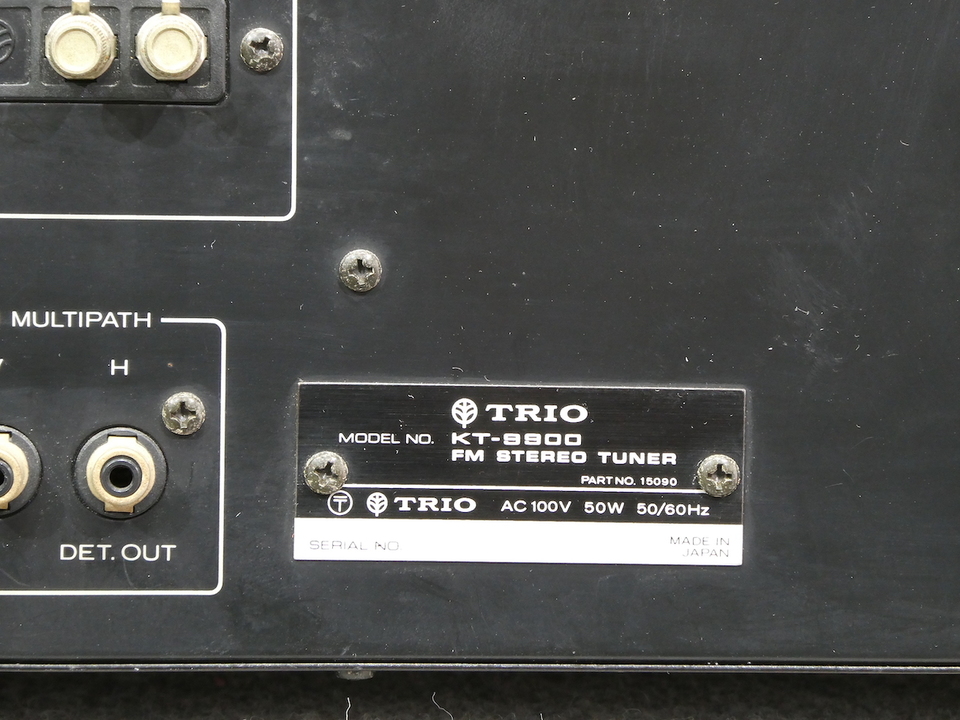 KT-9900 TRIO - 中古オーディオ 高価買取・販売 ハイファイ堂