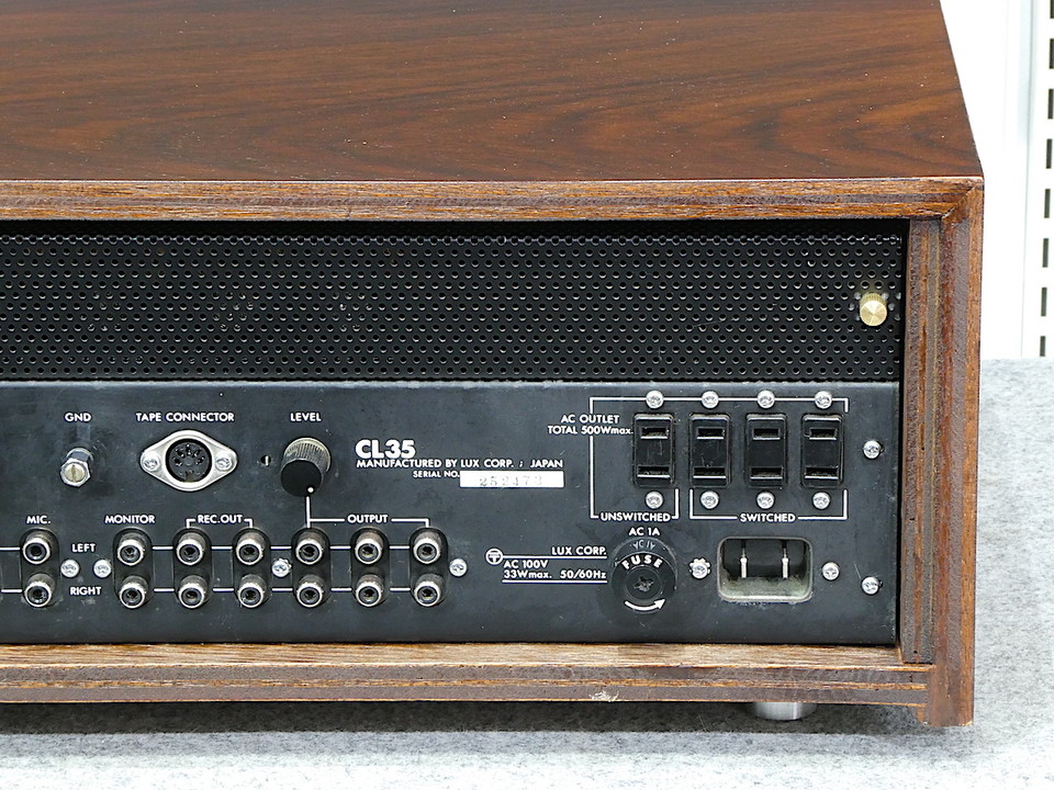 CL-35 LUXMAN - 中古オーディオ 高価買取・販売 ハイファイ堂