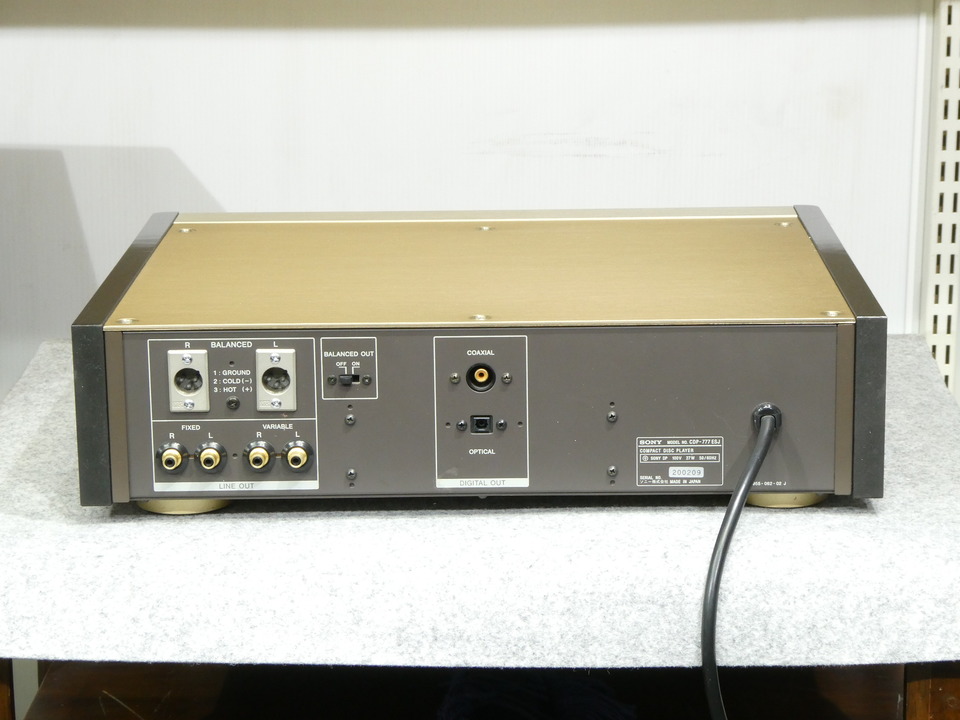 CDP-777ESJ SONY - 中古オーディオ 高価買取・販売 ハイファイ堂