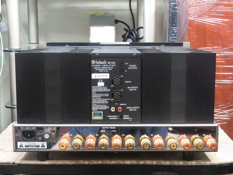 MC402 McIntosh - 中古オーディオ 高価買取・販売 ハイファイ堂