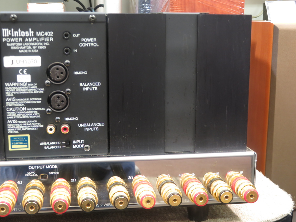 MC402 McIntosh - 中古オーディオ 高価買取・販売 ハイファイ堂