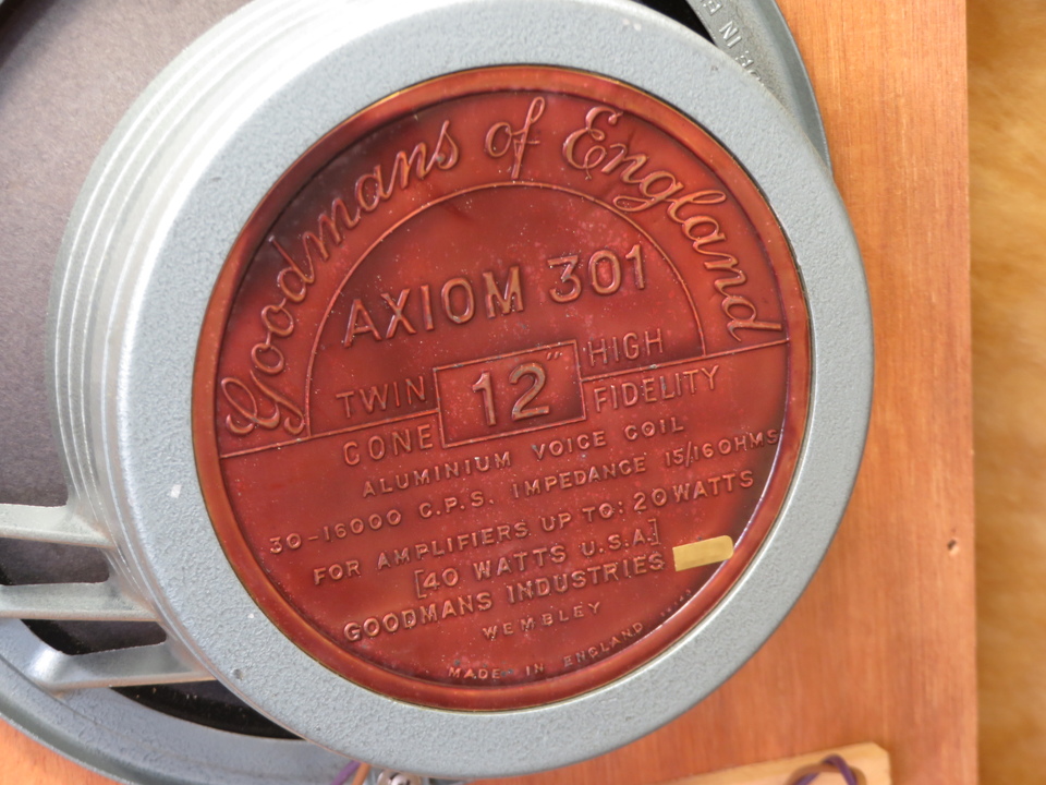 AXIOM 301 GOODMANS - 中古オーディオ 高価買取・販売 ハイファイ堂