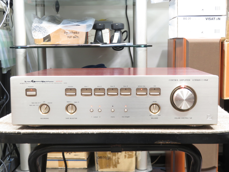 C-06α LUXMAN - 中古オーディオ 高価買取・販売 ハイファイ堂