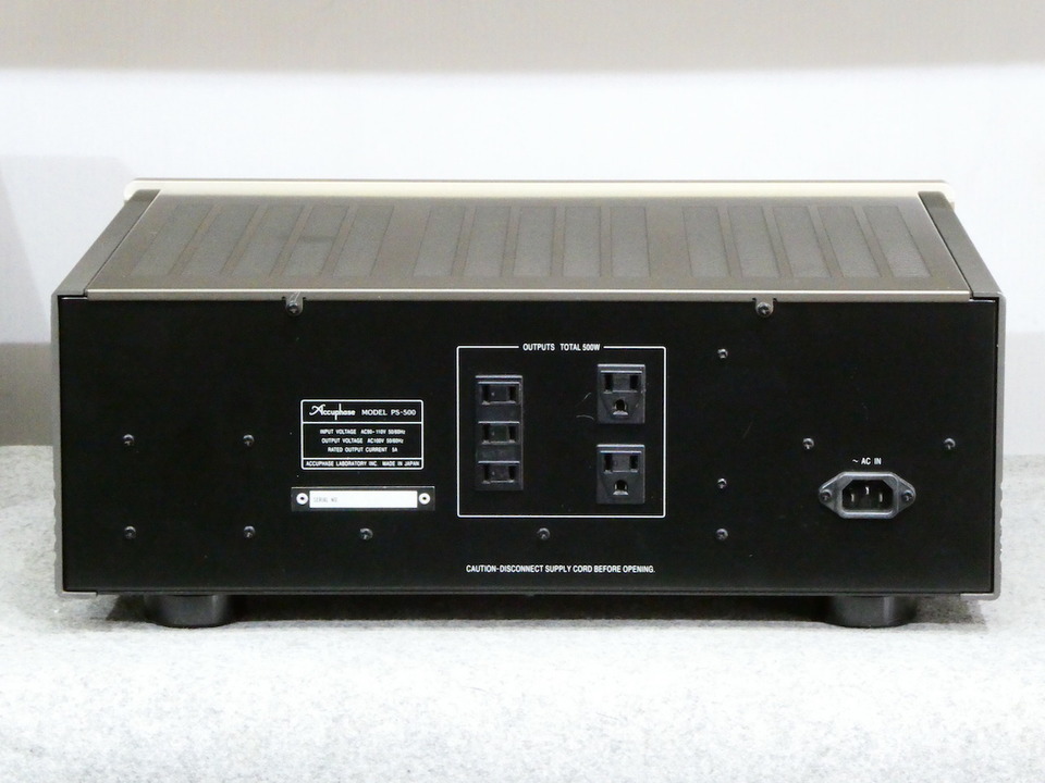 PS-500 Accuphase - 中古オーディオ 高価買取・販売 ハイファイ堂