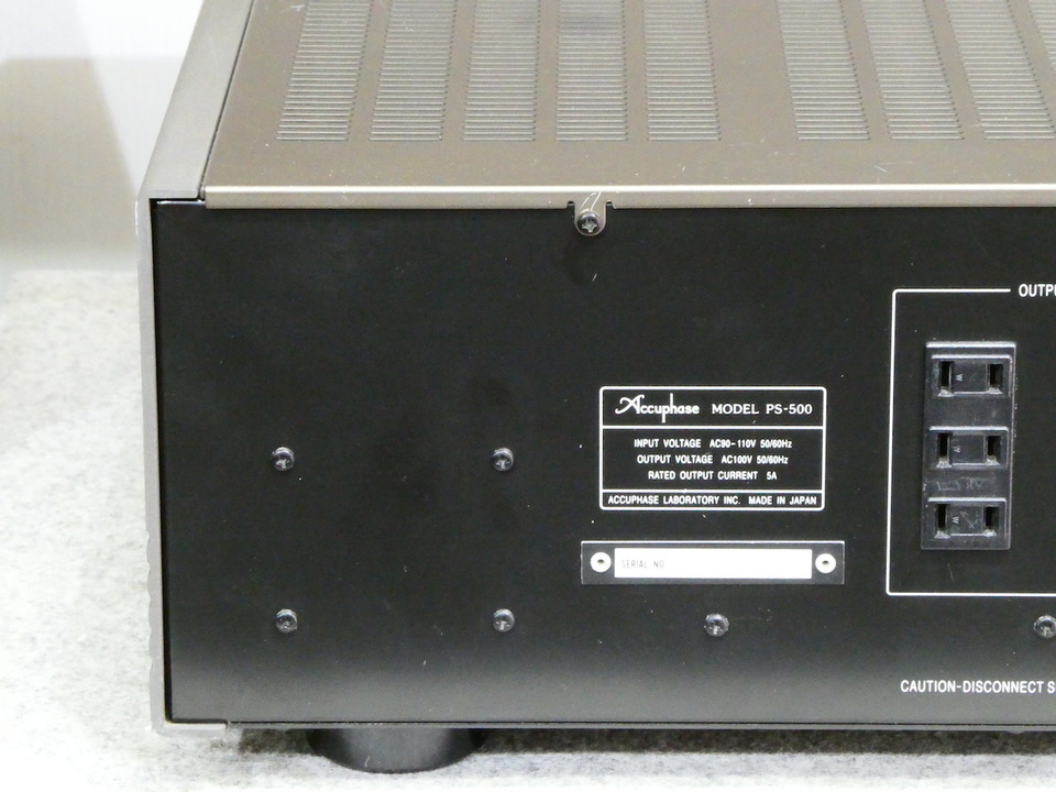 PS-500 Accuphase - 中古オーディオ 高価買取・販売 ハイファイ堂