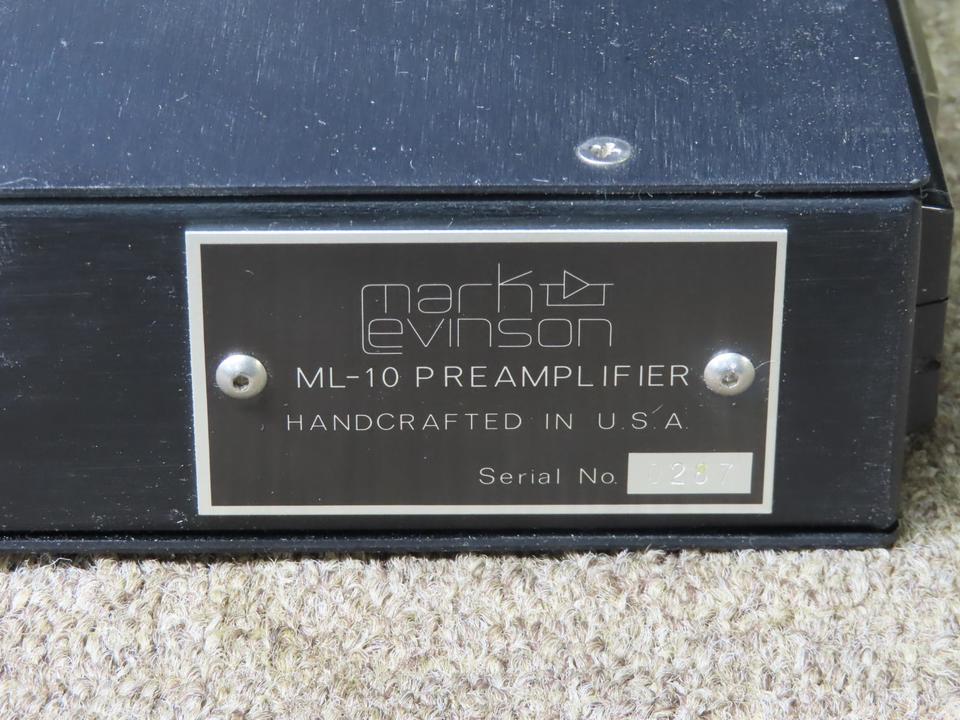 ML-10L Mark Levinson - 中古オーディオ 高価買取・販売 ハイファイ堂
