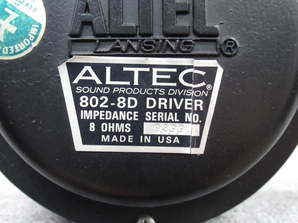 802-8D ALTEC - 中古オーディオ 高価買取・販売 ハイファイ堂