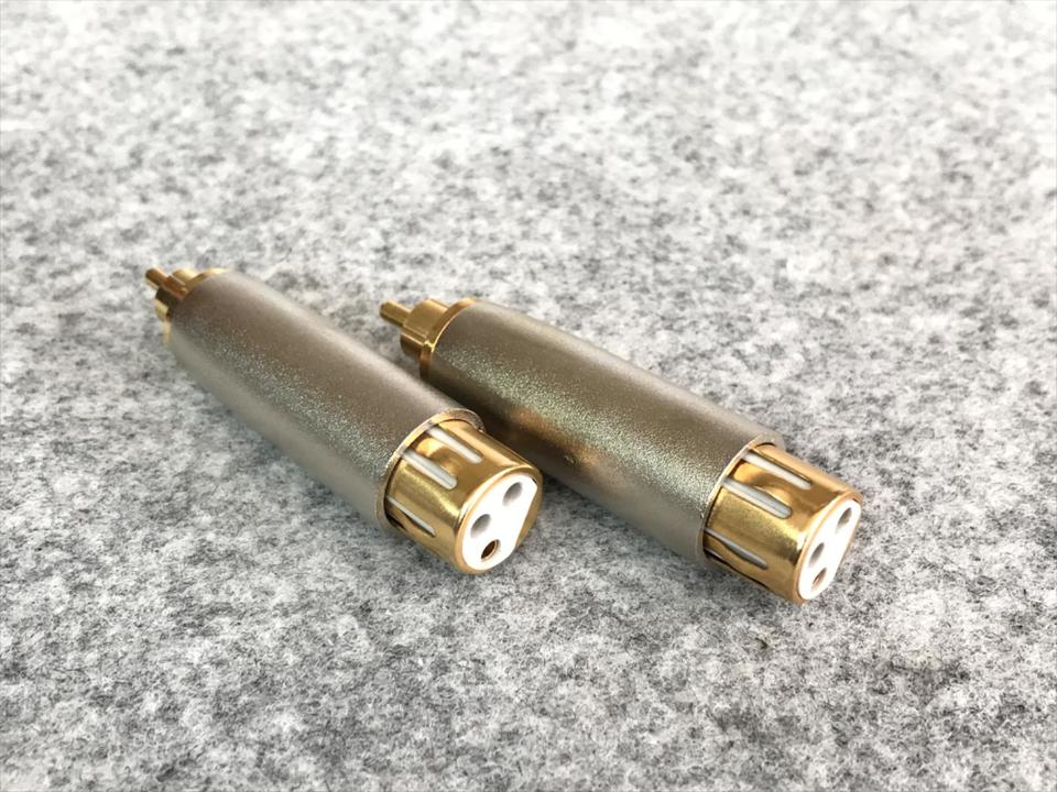 XLR/RCA変換プラグ 不明 - 中古オーディオ 高価買取・販売 ハイファイ堂