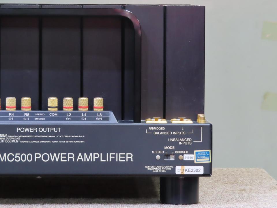 MC500 McIntosh - 中古オーディオ 高価買取・販売 ハイファイ堂