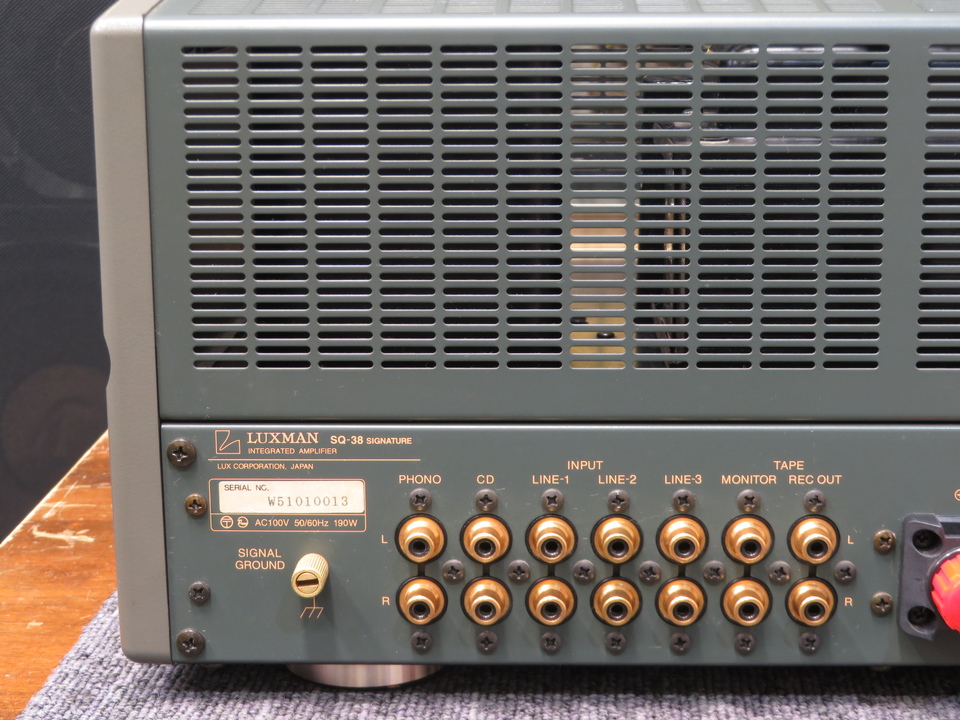 SQ-38 Signature LUXMAN - 中古オーディオ 高価買取・販売 ハイファイ堂