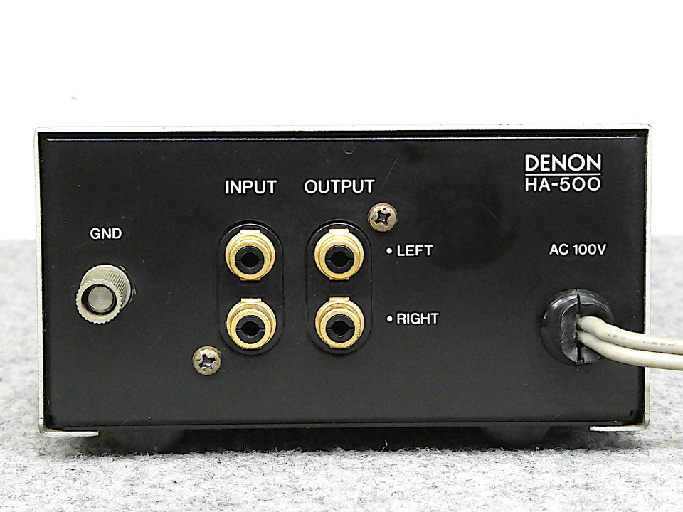 HA-500 DENON - 中古オーディオ 高価買取・販売 ハイファイ堂