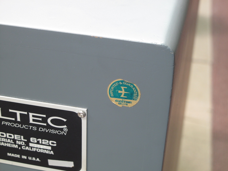 612C ALTEC - 中古オーディオ 高価買取・販売 ハイファイ堂