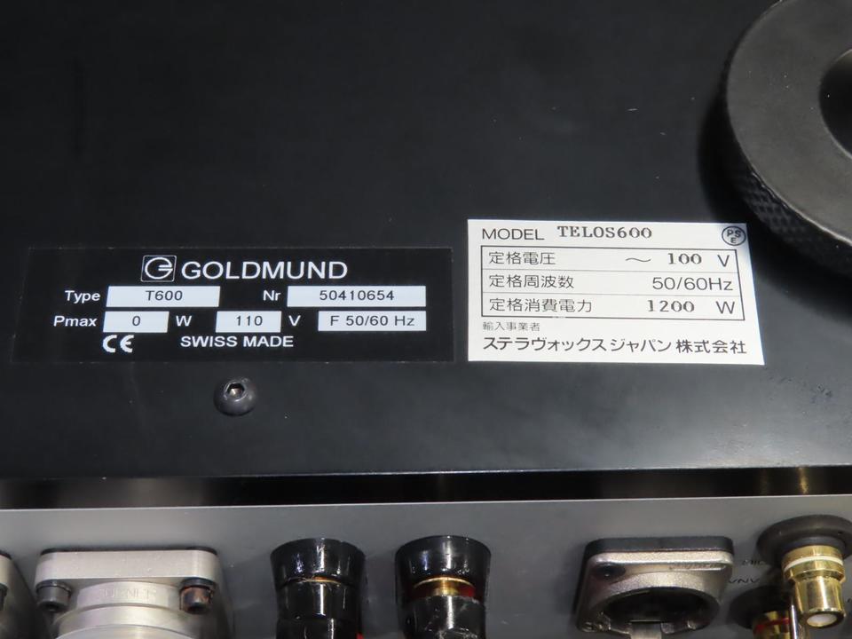 TELOS 600 GOLDMUND - 中古オーディオ 高価買取・販売 ハイファイ堂