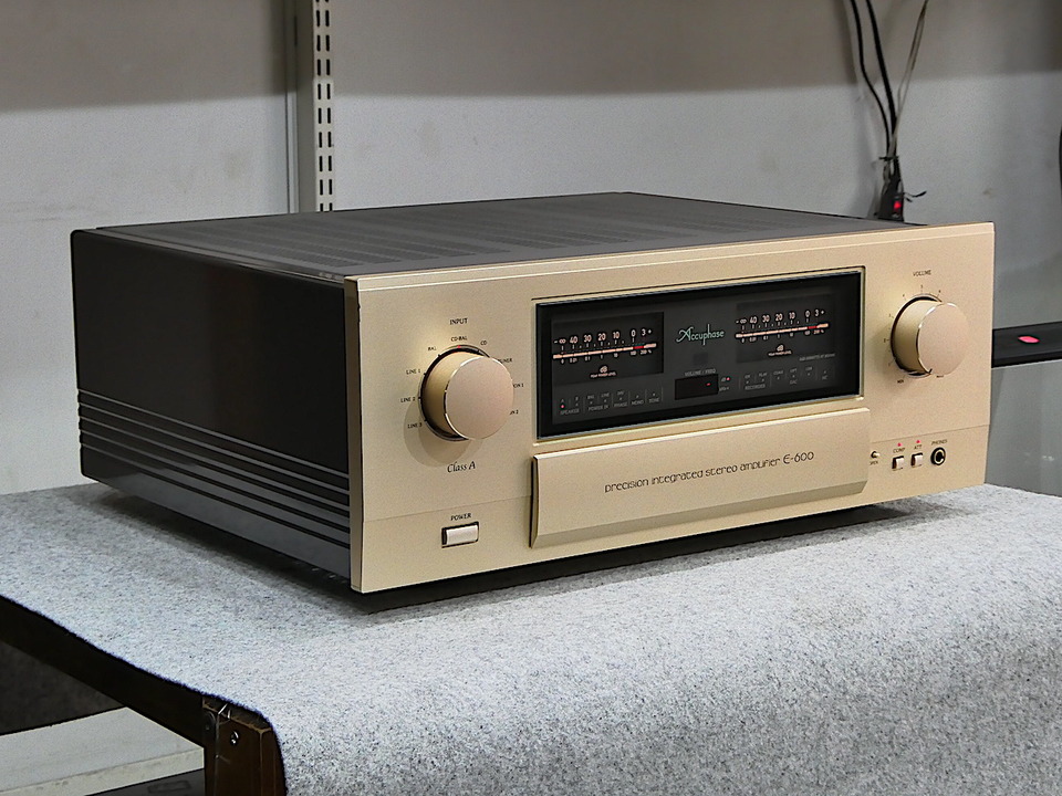E-600 Accuphase - 中古オーディオ 高価買取・販売 ハイファイ堂