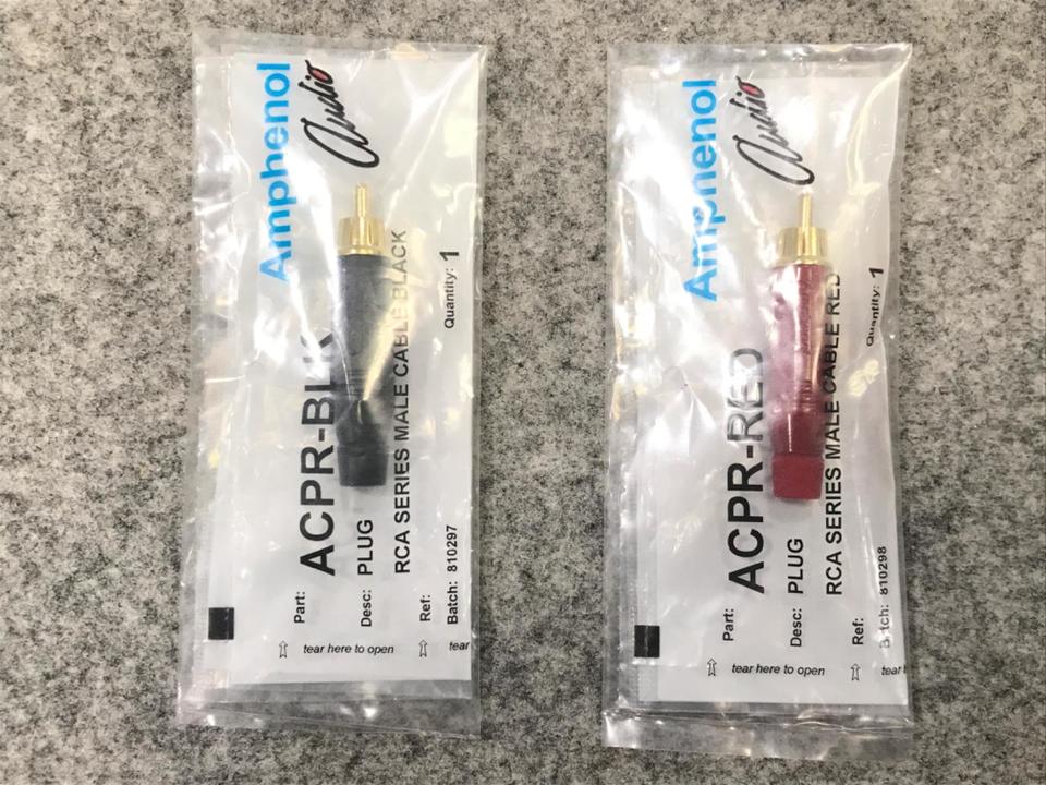 ACPR-RED/ACPR-BLK AMPHENOL - 中古オーディオ 高価買取・販売 ハイファイ堂