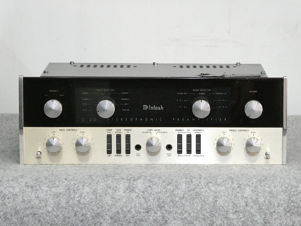 C22 McIntosh - 中古オーディオ 高価買取・販売 ハイファイ堂