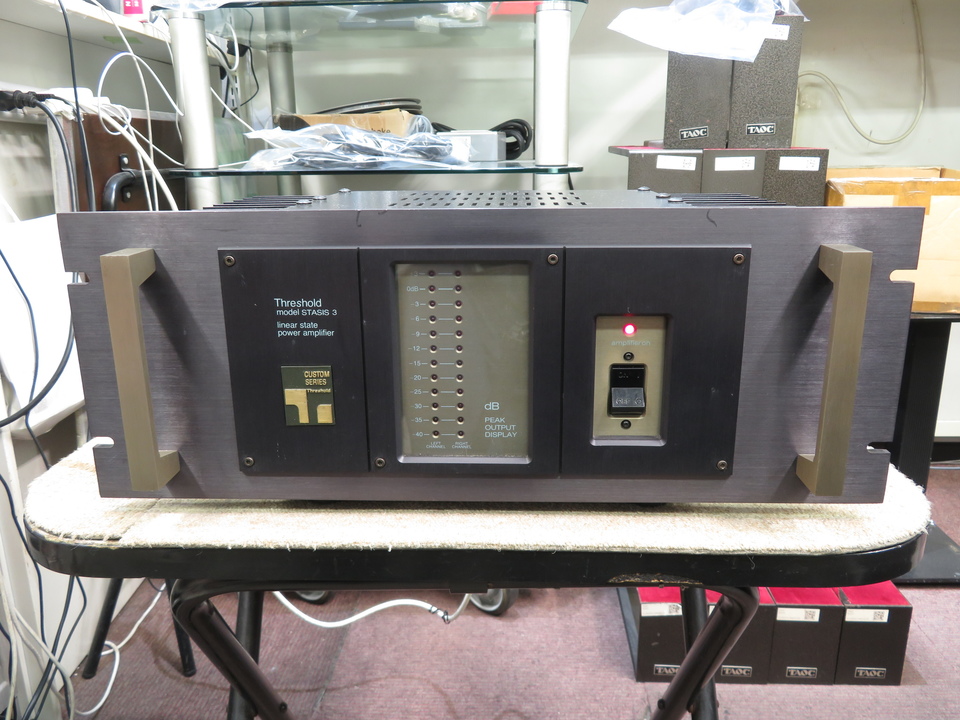 STASIS 3 Threshold - 中古オーディオ 高価買取・販売 ハイファイ堂