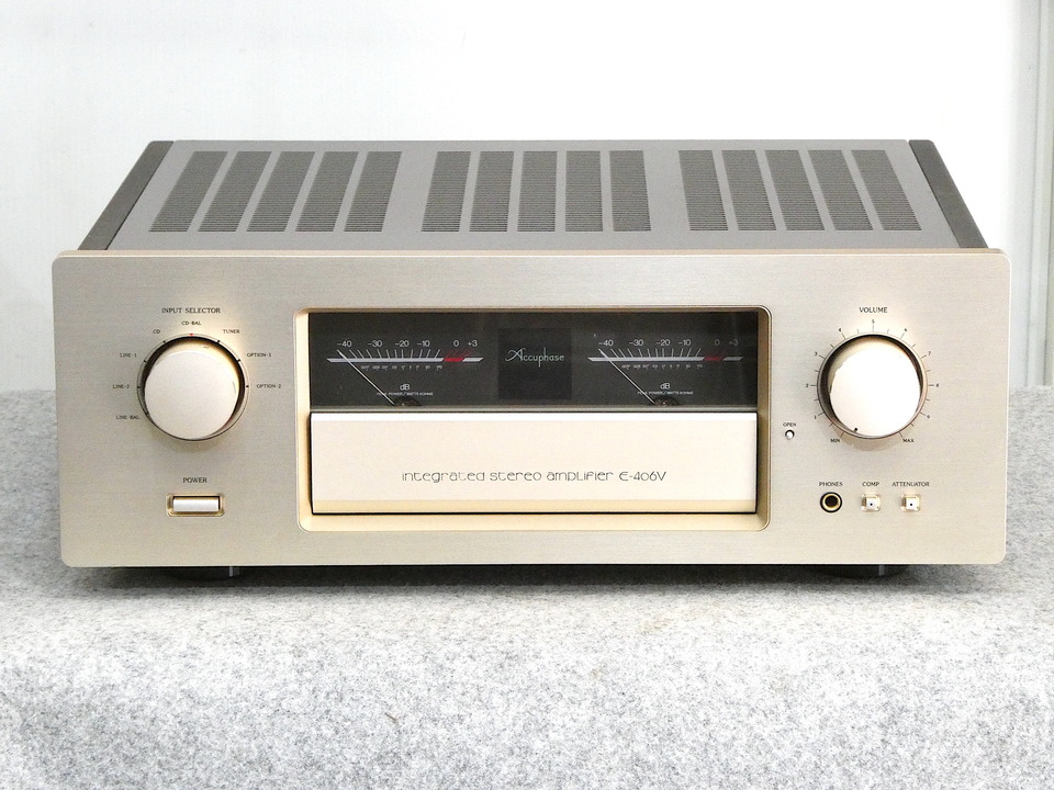 E-406V Accuphase - 中古オーディオ 高価買取・販売 ハイファイ堂