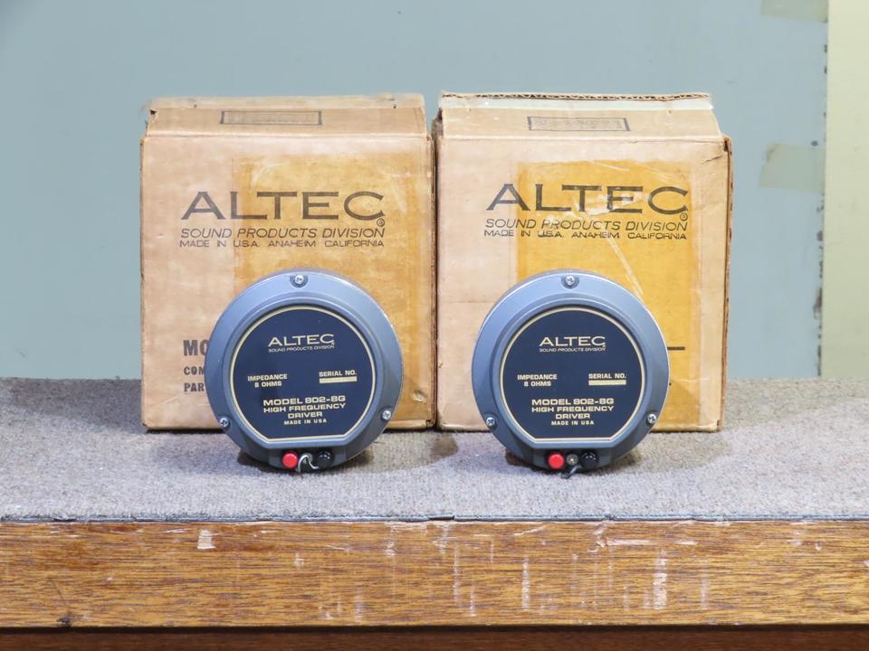 802-8G ALTEC - 中古オーディオ 高価買取・販売 ハイファイ堂