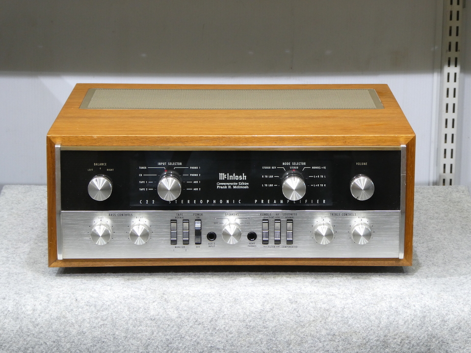 C22 CE McIntosh - 中古オーディオ 高価買取・販売 ハイファイ堂